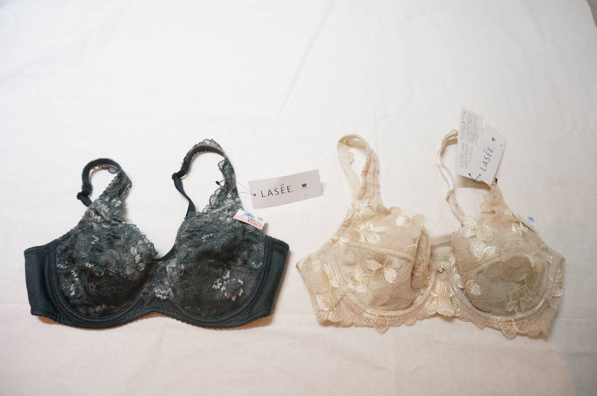 Yahoo!オークション - 【1404.O】タグ付き 2点 セット Wacoal LASEE ブ...