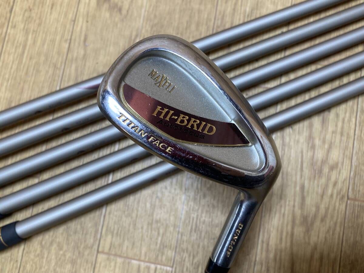 Yahoo!オークション - 47 ダンロップ MAXFLI HIBRID TITAN FACE アイ...