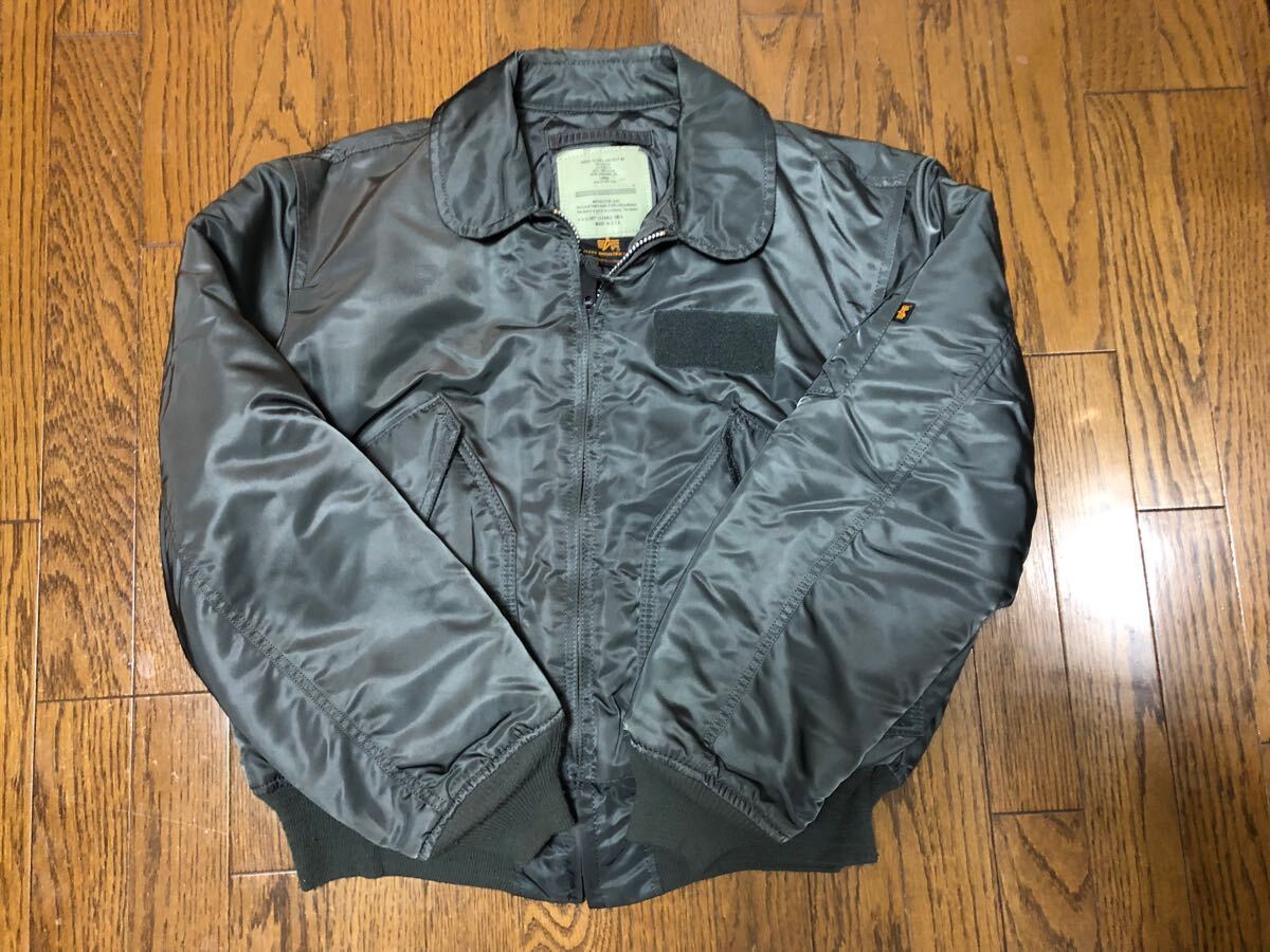 Yahoo!オークション - 90s USA製 アルファ CWU-45P フライトジャケット...