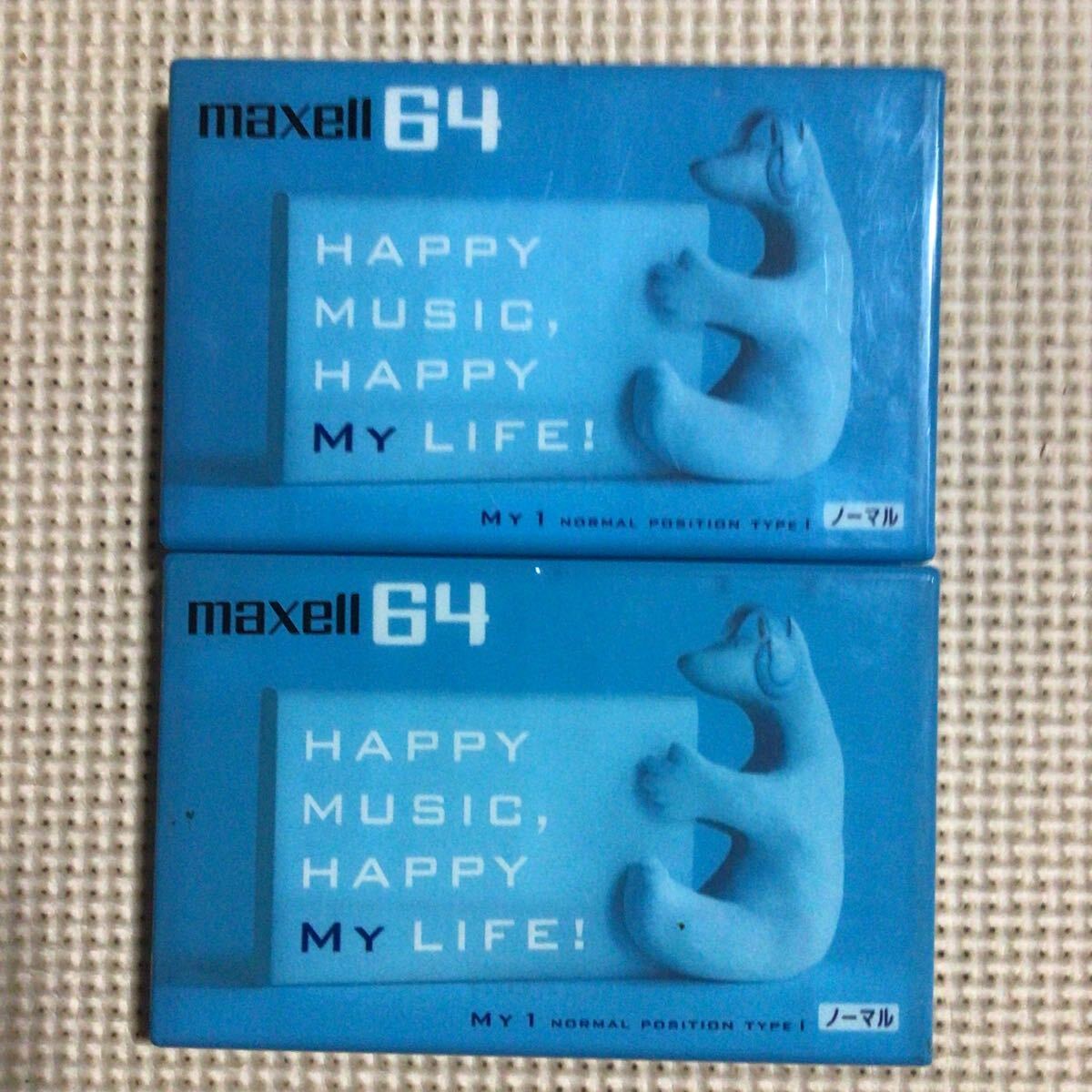 Yahoo!オークション - maxell MY1 64 ノーマルポジション カセットテー...