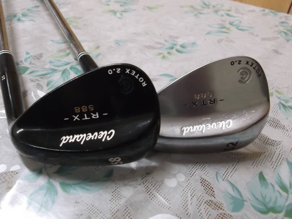 Yahoo!オークション - RTX 588 ROTEX 2.0 52°+58° DG(S200)シャフト ...