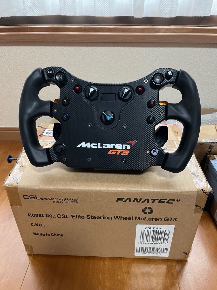 Yahoo!オークション - FANATEC MCLAREN GT3 ステアリング