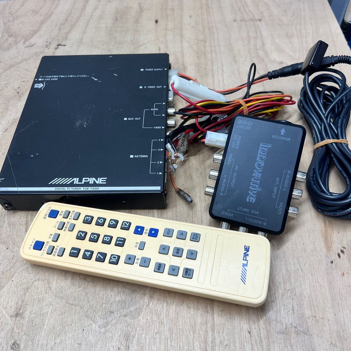 Yahoo!オークション - ALPINE アルパイン TUE-T330 地デジチューナー ...