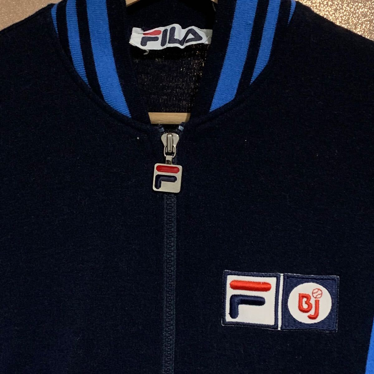Yahoo!オークション - vintage 80s FILA BJ BJORN BORG フィラ ビヨン...