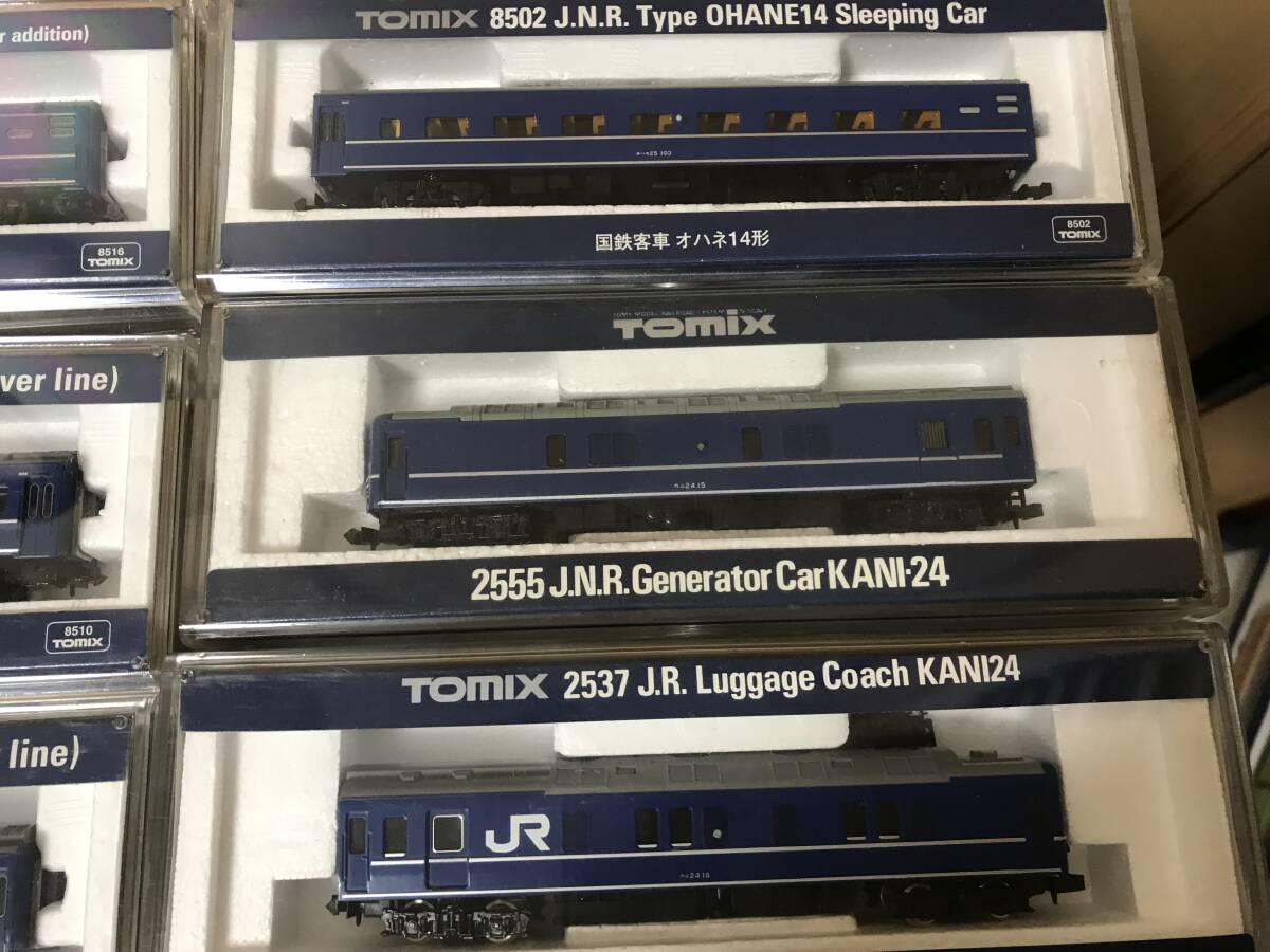 Yahoo!オークション - TOMIX キハ58/40(四国色)/181 24系客車などセッ...
