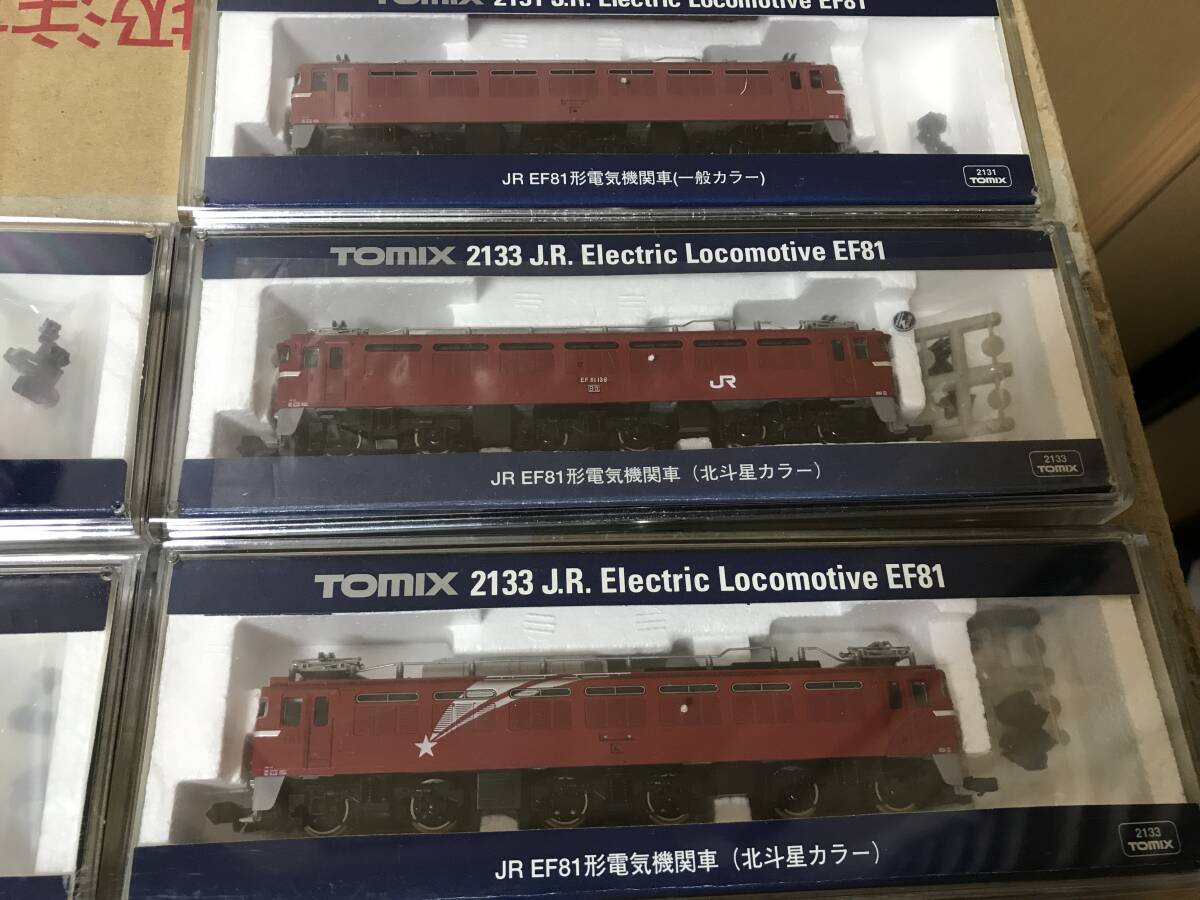 Yahoo!オークション - TOMIX EF81 各色5両セット その2です