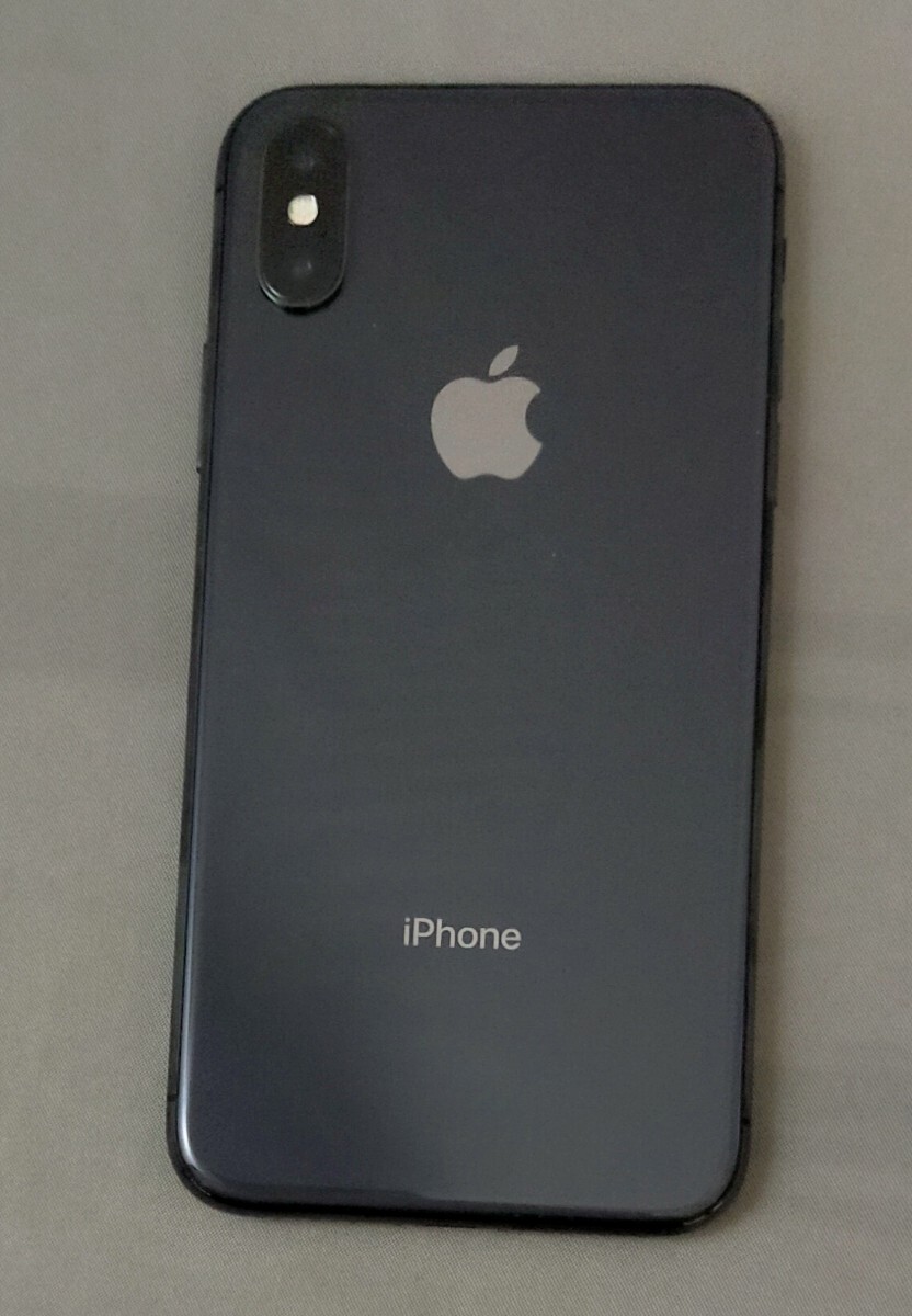 Yahoo!オークション - [商品説明必読] iPhoneX 64GB スペースグレイ バ...