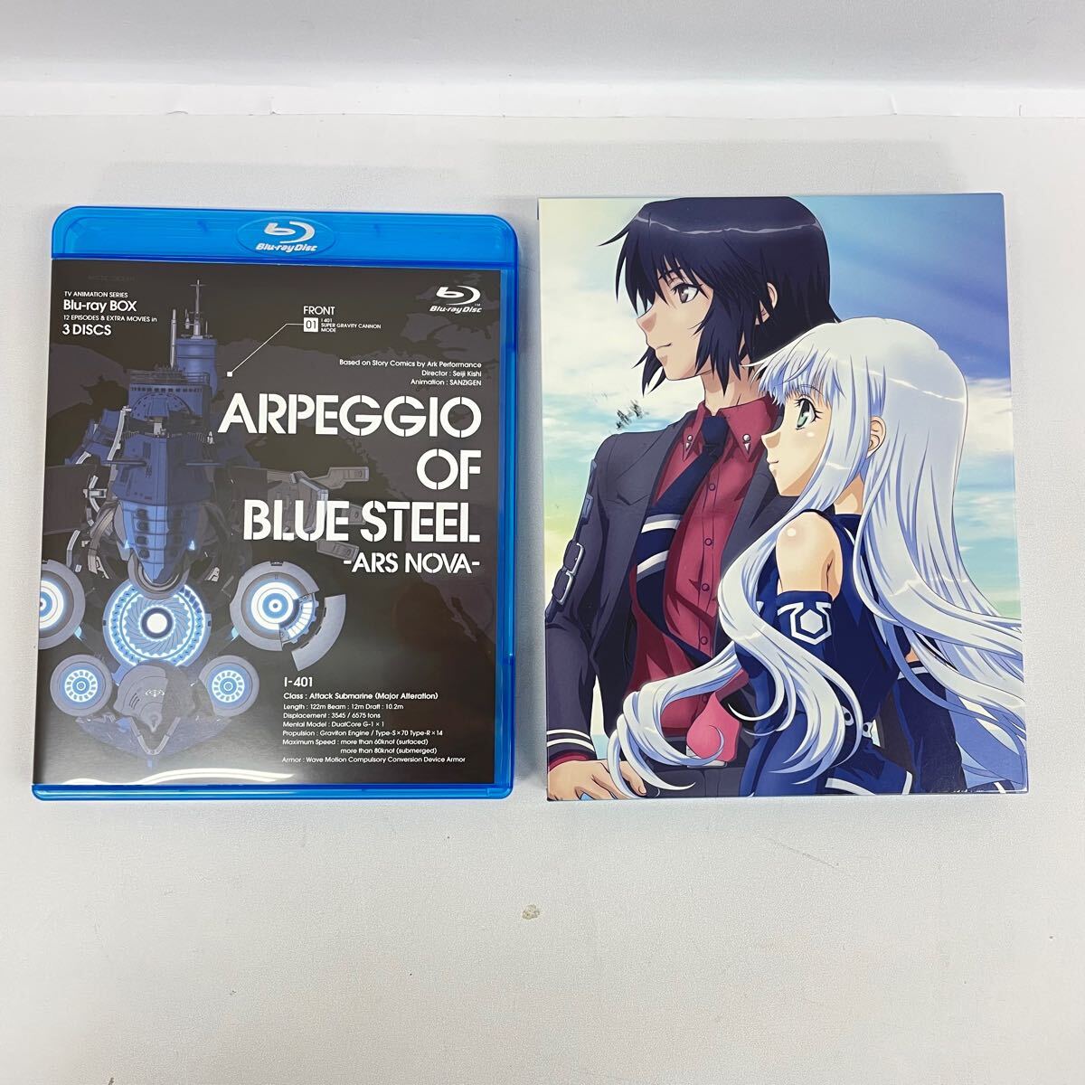 蒼き鋼のアルペジオ -アルス ノヴァ- Blu-ray BOX Blu-ray Disc 3枚組 ARPEGGIO OF BLUE STEEL -ARS NOVA-(日本)｜売買された ...
