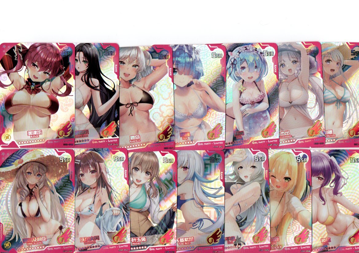 Yahoo!オークション - 54枚 ACG セクシーカード 五等分の花嫁 SAO ホロ...