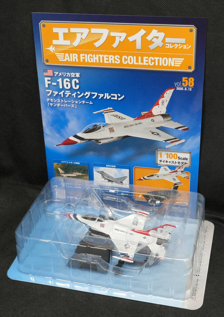 Yahoo!オークション - 58 アメリカ空軍 F-16C ファイティングファルコ...
