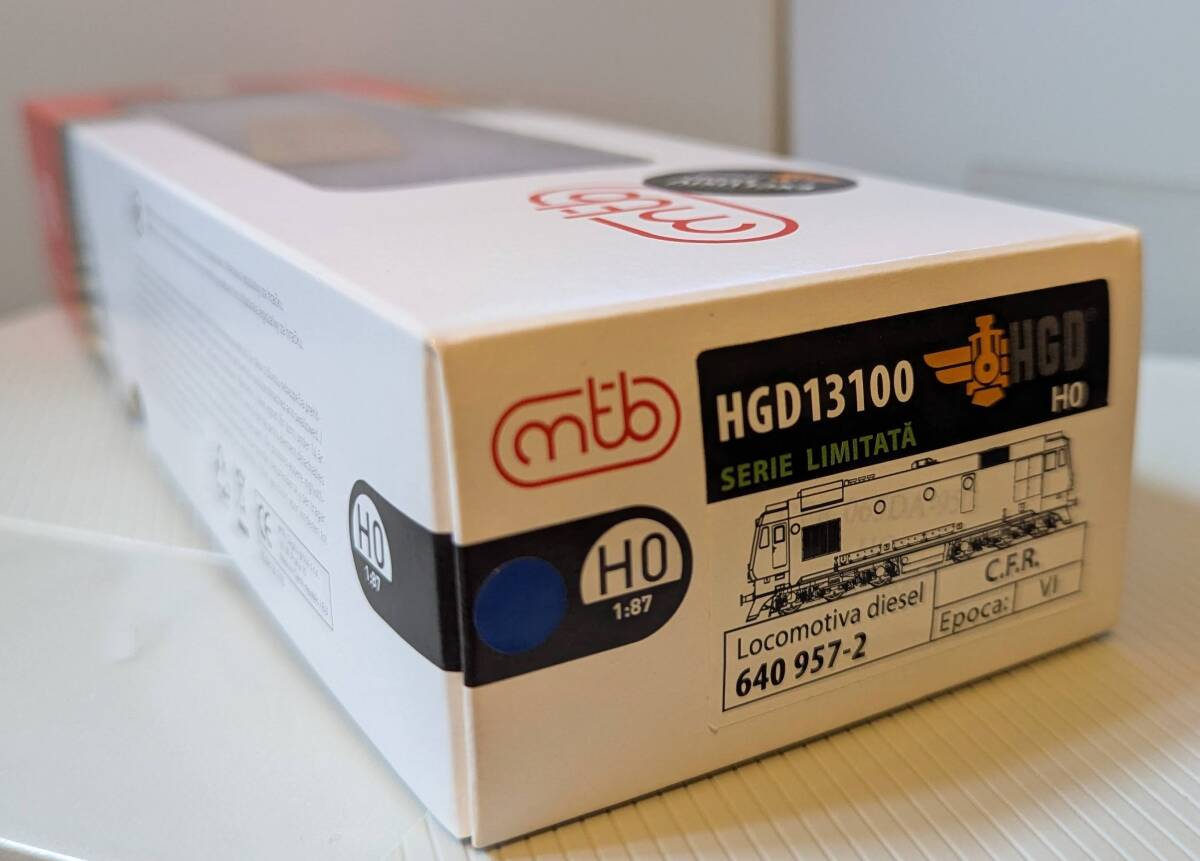 Yahoo!オークション - HGD 13100 CFR(ルーマニア）640ディーゼル機関車