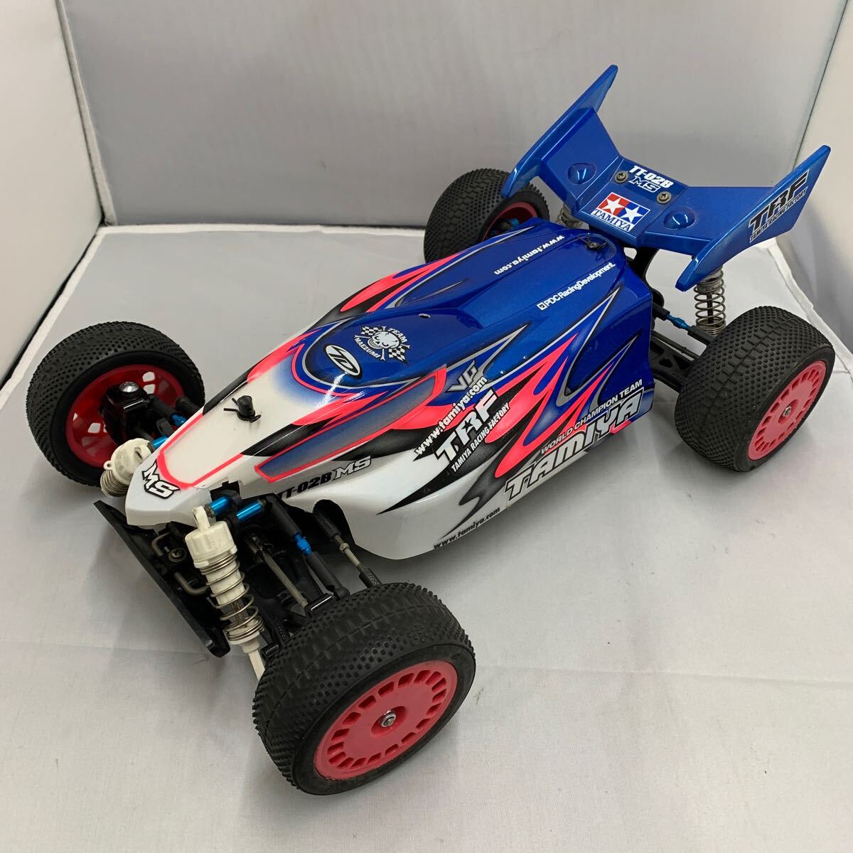 Yahoo!オークション - TAMIYA TT−02B 電動RC ラジコン バッテリー付き...