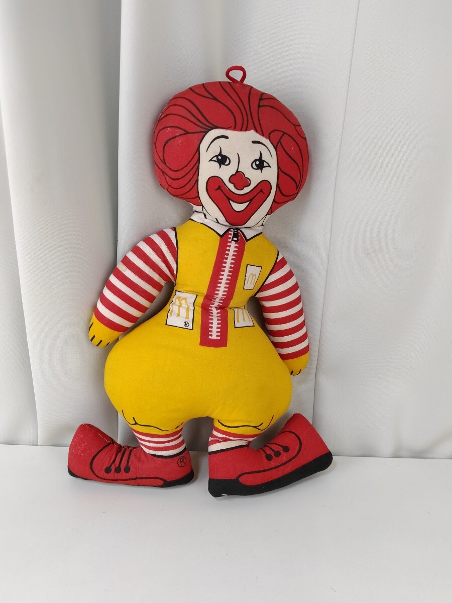 Yahoo!オークション - Ronald McDonald マクドナルド ぬいぐるみ 当時...
