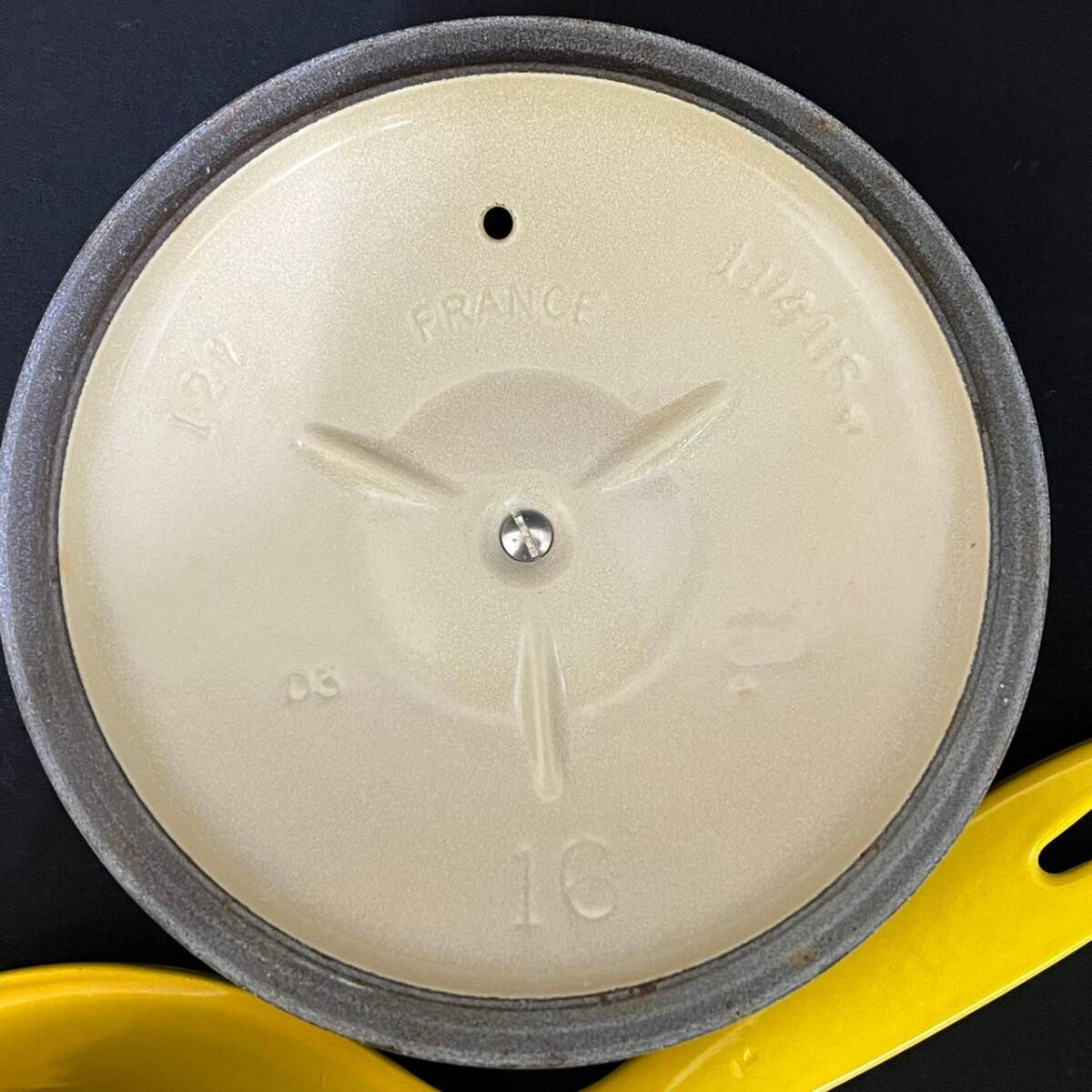 Yahoo!オークション - BKg158I 80 LE CREUSET ル・クルーゼ 片手鍋 16c...