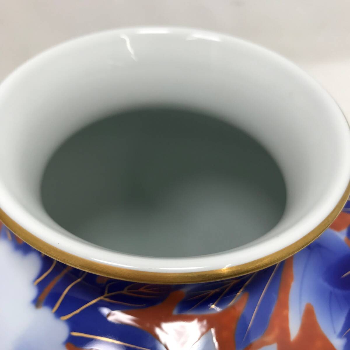 Yahoo!オークション - ‡ 0304 深川製磁 振牡丹外赤 K08号花生 共箱付 ...