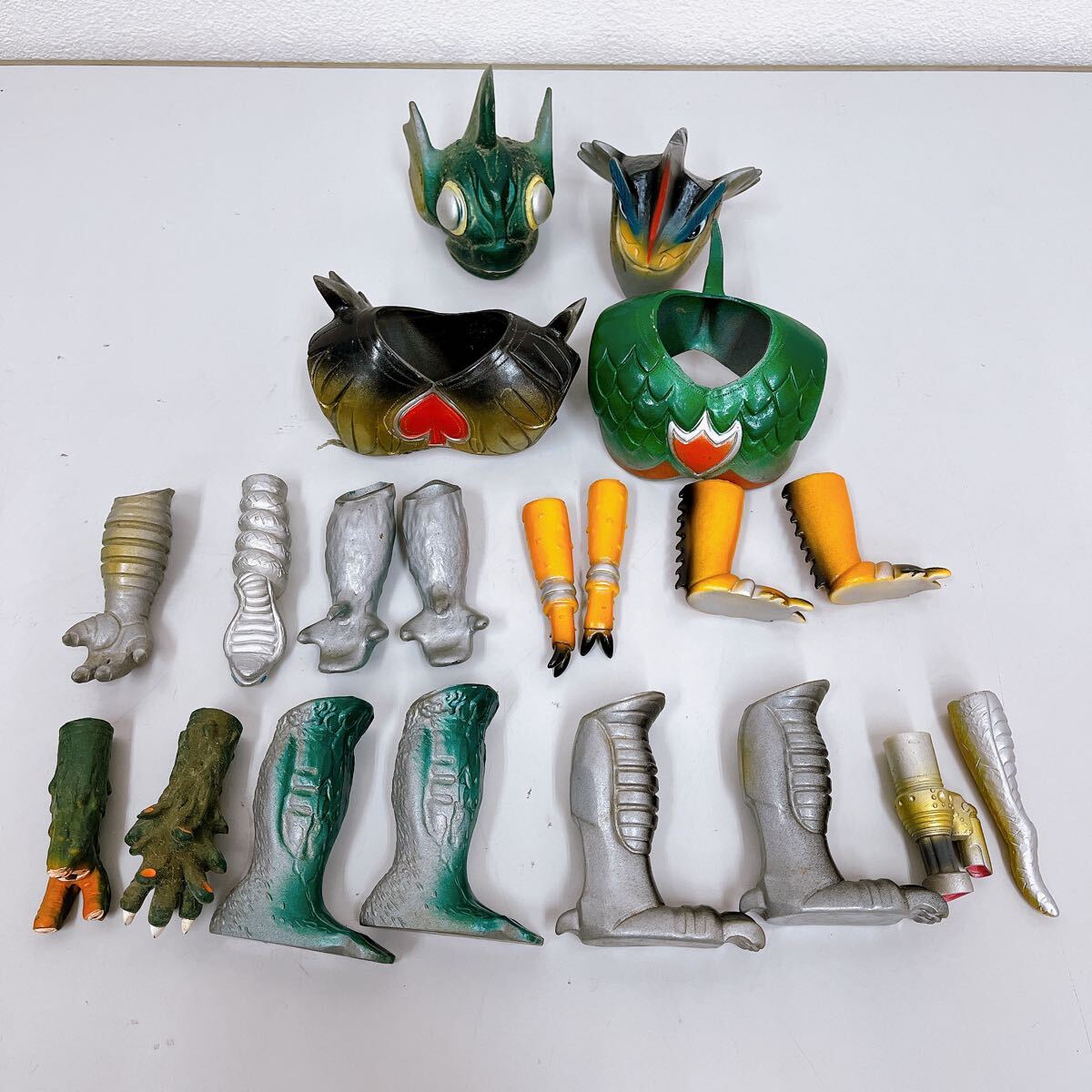 Yahoo!オークション - D123 当時物 旧タカラ 変身サイボーグ 植物怪人 ...