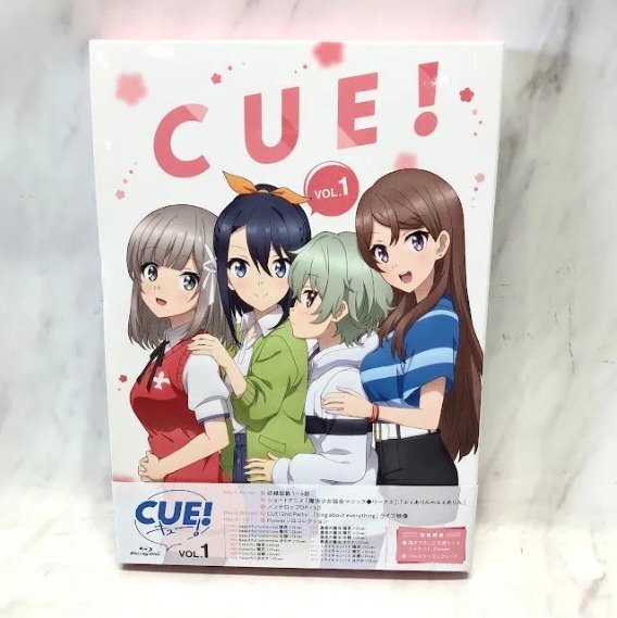 Yahoo!オークション - 1円スタート【美品】Blu-ray TVアニメ「CUE 」1...