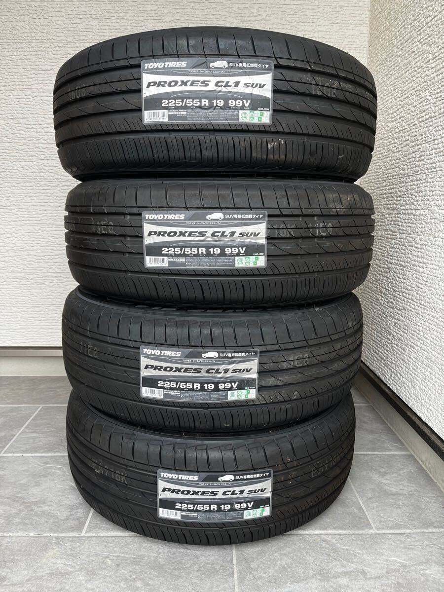 Yahoo!オークション - 225/55R19 4本セット トヨタハリアー マツダ CX-...