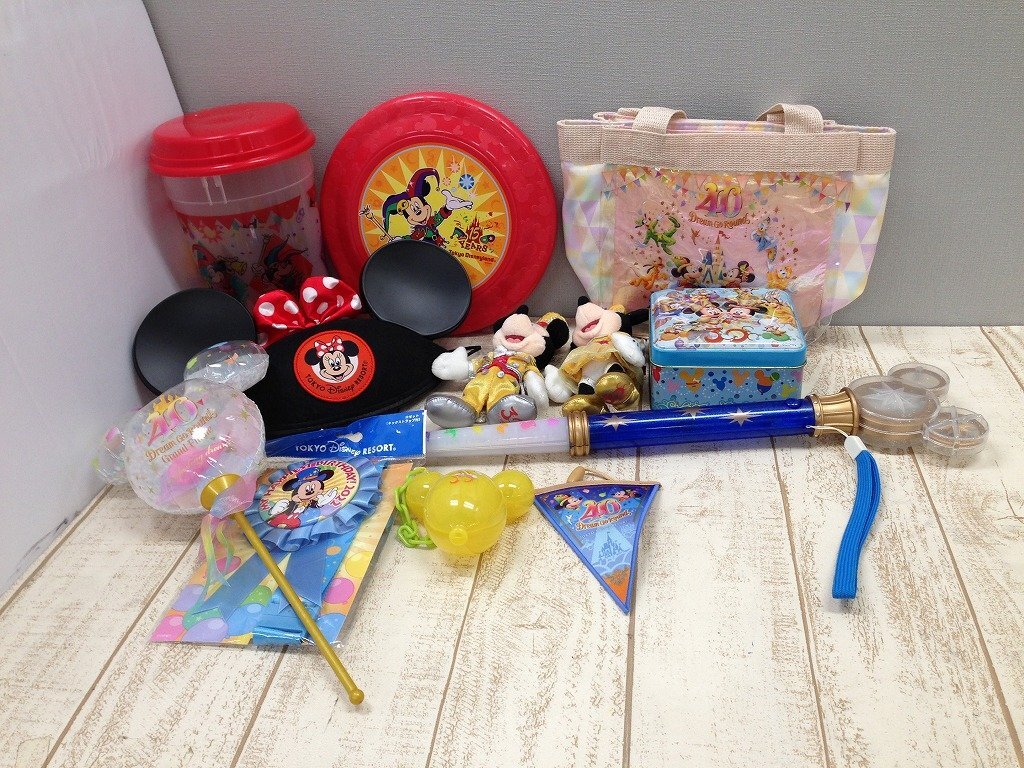 Yahoo!オークション - ディズニー 《大量セット》TDR 40周年 トートバ...