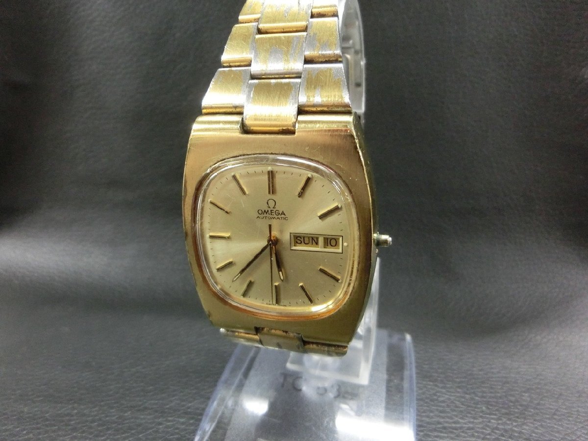 Yahoo!オークション - 【O-7269】稼働品 Omega 自動巻 CAL 1020 ゴール...