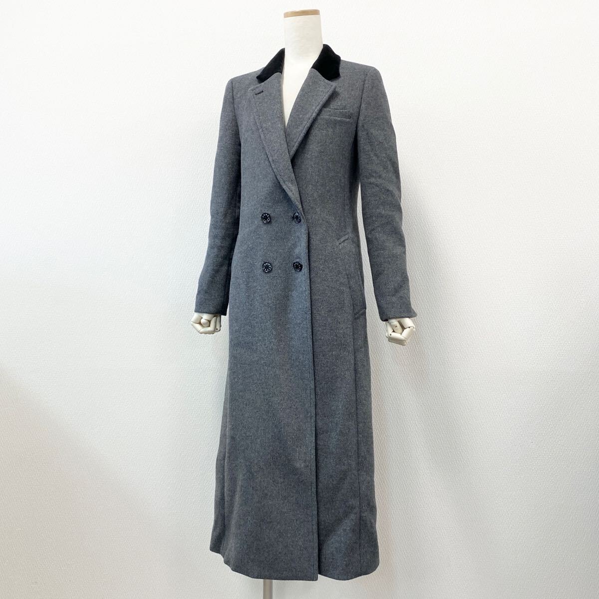 Yahoo!オークション - Kk22 LOVELESS ラブレス チェスターコート ロン...