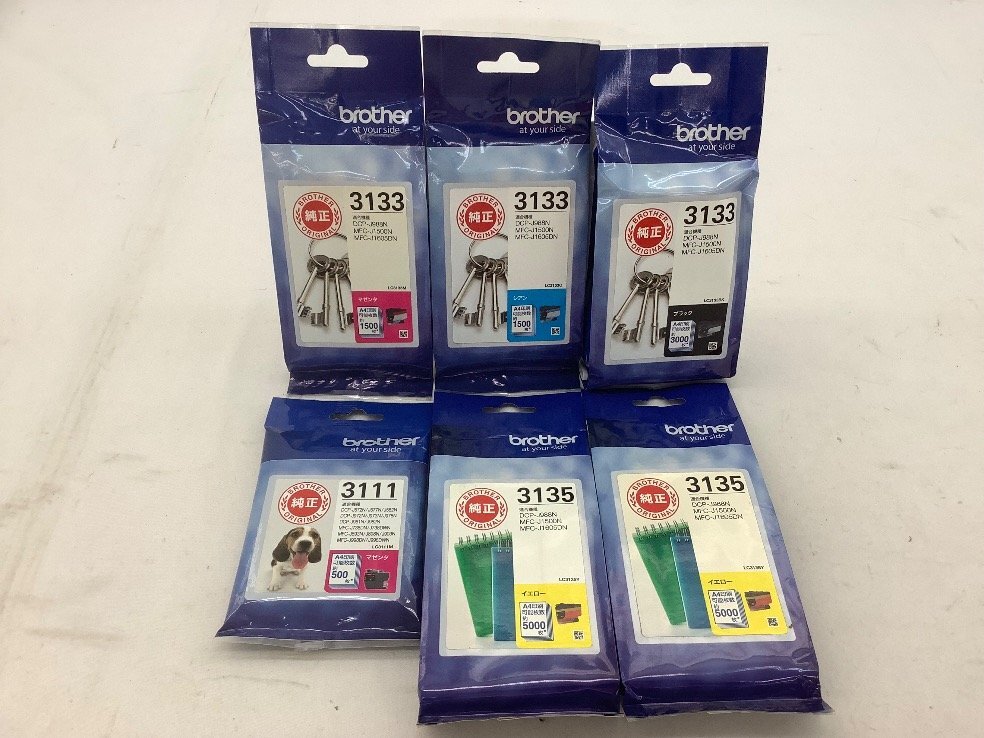 Yahoo!オークション - brother 純正インクカートリッジまとめ/3133(BK/...