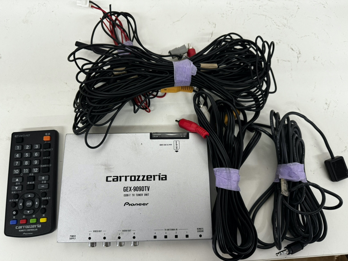 カロッツェリア パイオニア 地デジチューナー フルセグ/ワンセグ GEX-909DTV(カロッツェリア)｜売買されたオークション情報、yahooの商品情報をアーカイブ公開 - オークファン ...