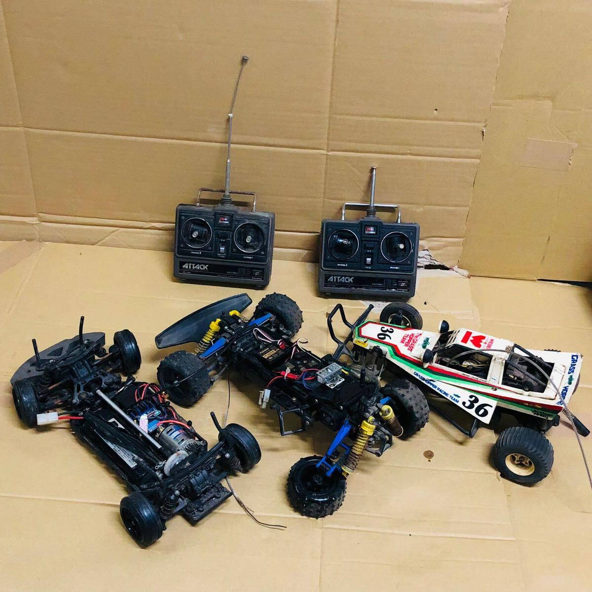 Yahoo!オークション - ラジコン ラジコンカー FUTABA FP-R102JE 中古ま...