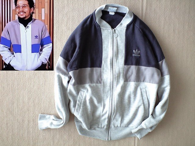 即決 80s ヴィンテージ アディダス スウェット JKT ジャージ M 即決 80s ヴィンテージ アディダス スウェット JKT ジャージ M