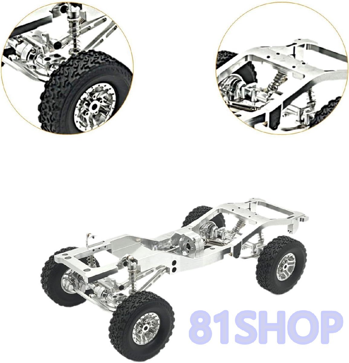 Yahoo!オークション - 「81SHOP」1 12 RCボディフレームキット ホイー...