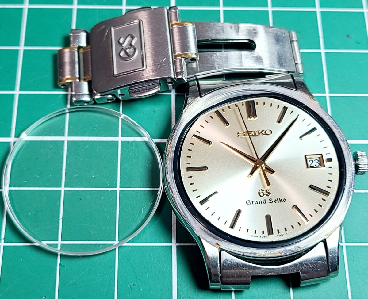 Yahoo!オークション - グランドセイコー GS メンズ 8J56-7000 稼働 ム...