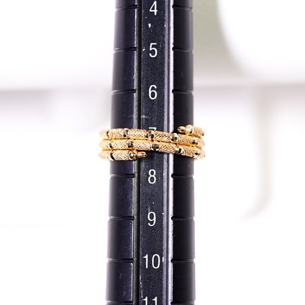 Yahoo!オークション - X-64 K18 ワイヤーリング 7～13号