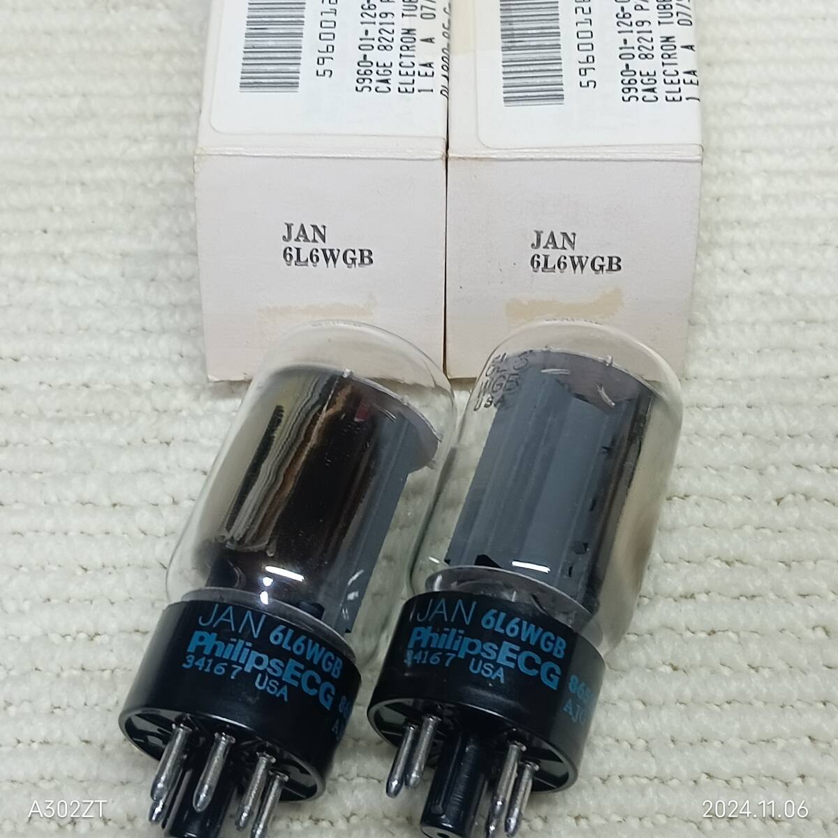 Yahoo!オークション - 6L6WGB Philips Ecg 2本セット K 2350