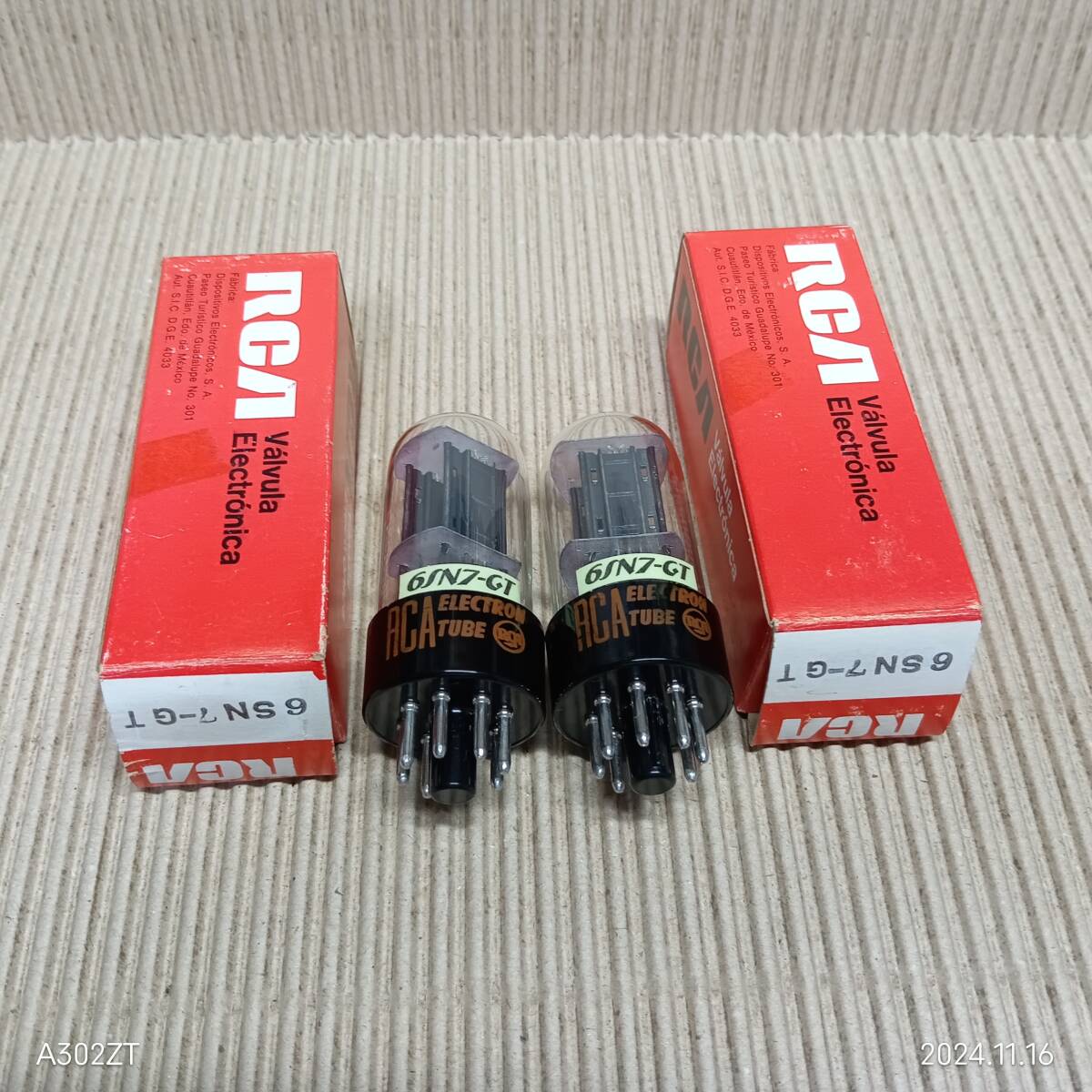Yahoo!オークション - 6SN7‐GT RCA テスト済 F 2937