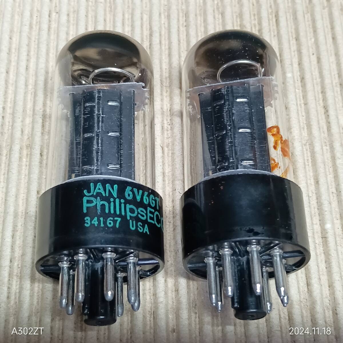 Yahoo!オークション - 6V6‐GT philips Ecg テスト済み2本 F 2954
