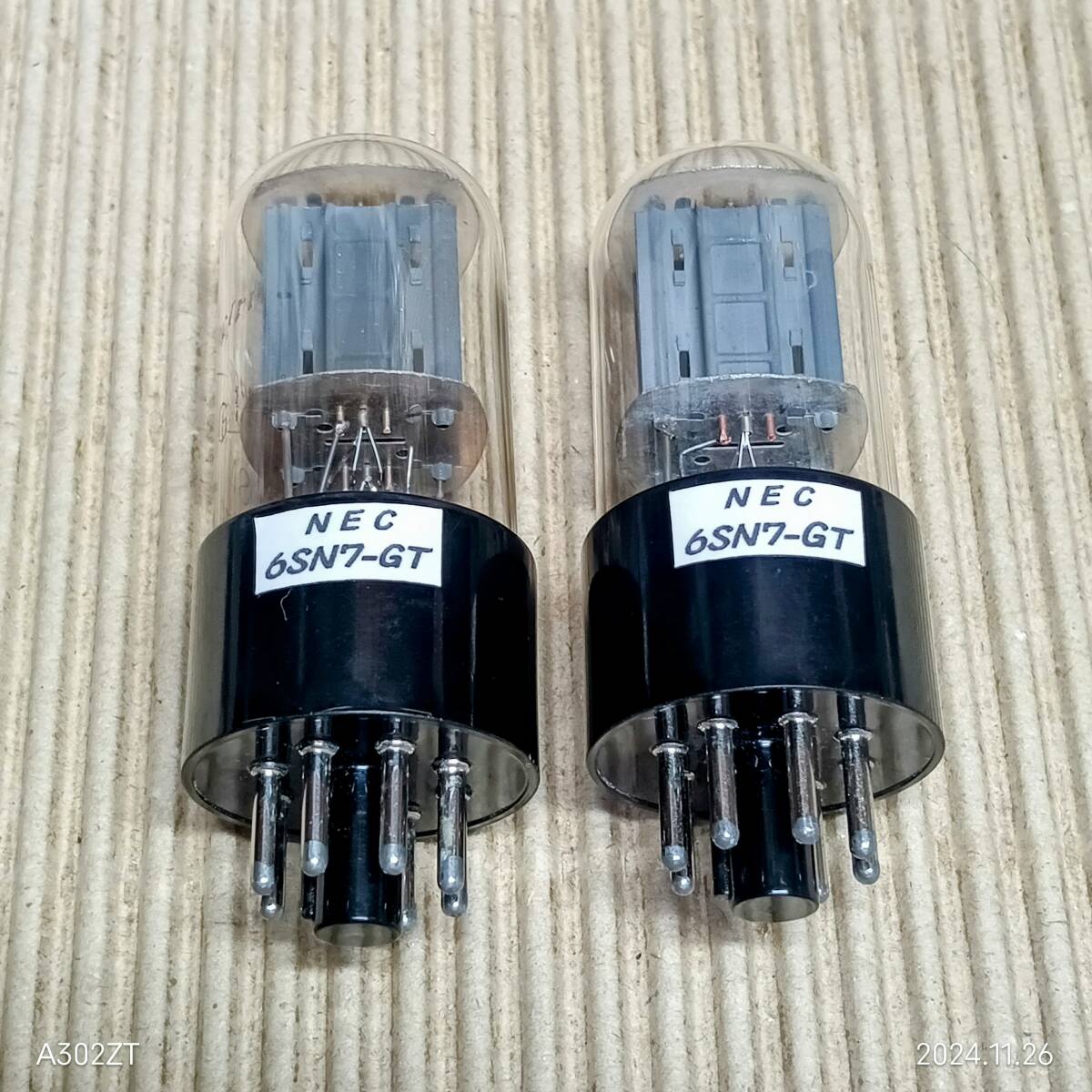 Yahoo!オークション - 6SN7‐GT NEC 中古 テスト済み2本 F 3015