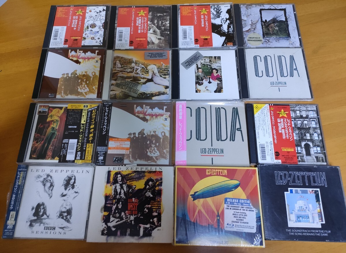 Yahoo!オークション - レッド・ツェッペリンまとめ売り16個（CD22枚＋D...