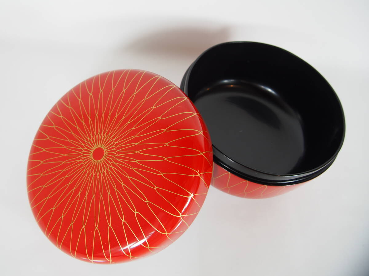 Yahoo!オークション - 木製 朱塗 網目 喰籠 茶道具 24 1029－10