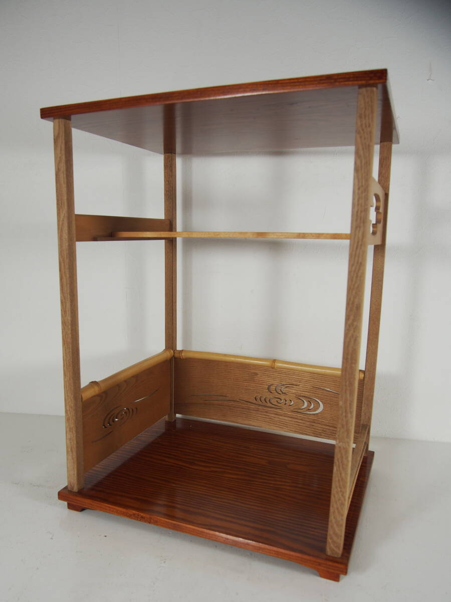 Yahoo!オークション - 行雲棚 組み立て式 茶道具 24 1029－2