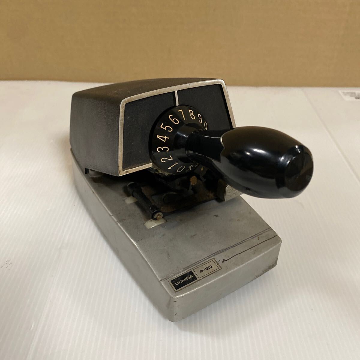 Yahoo!オークション - UCHIDA P-8N チェックライター 内田洋行製品 ダ...