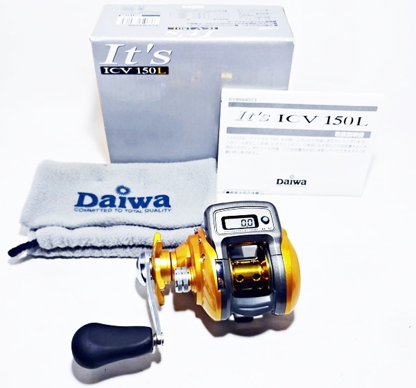Yahoo!オークション - 美品 ダイワ イッツ ICV 150R (デジタルカウン...