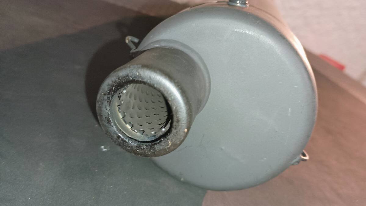 Yahoo!オークション - 【程度極上】KT100純正マフラーASSY & 専用ケー...