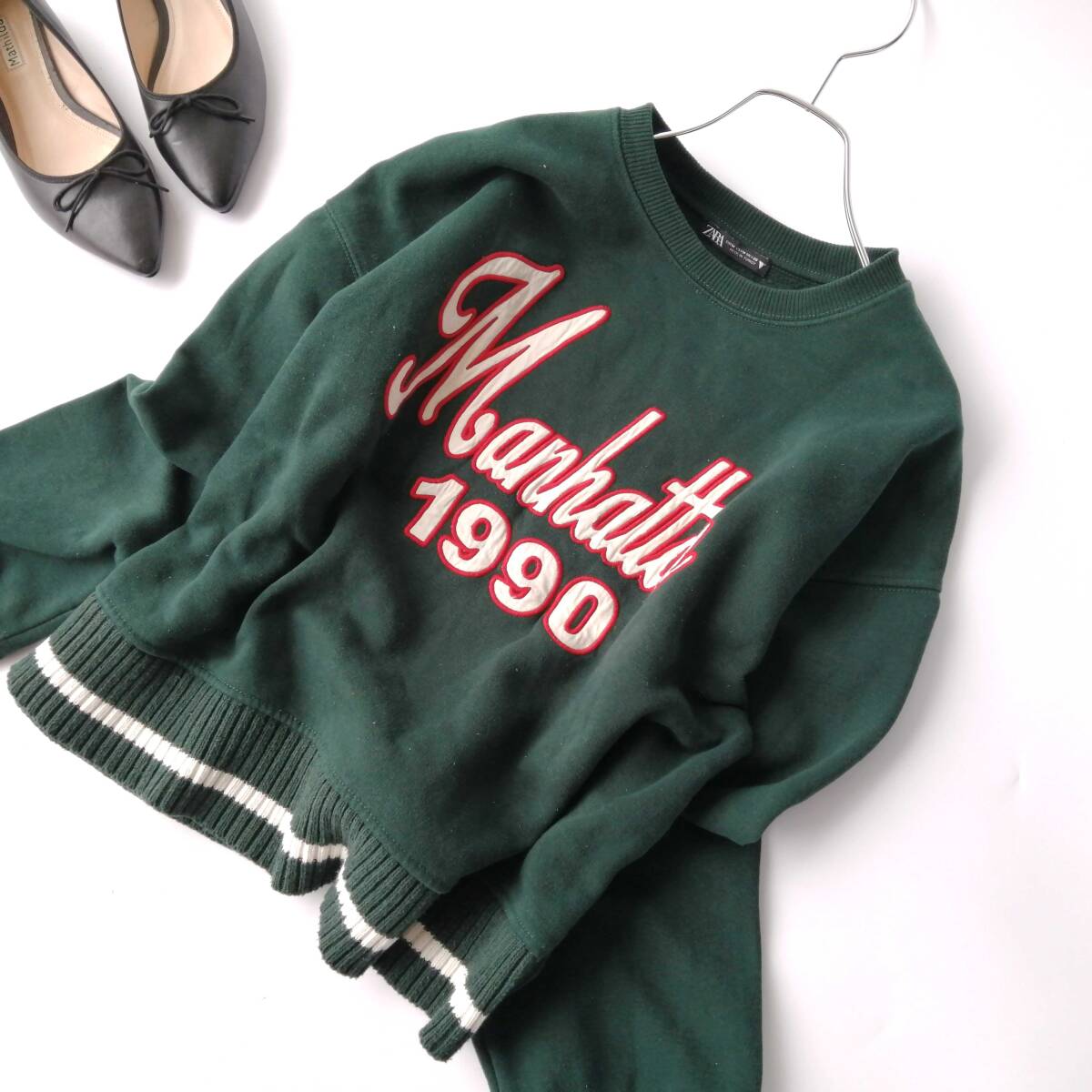 Yahoo!オークション - ZARA ザラ レディース スウェット トレーナー Y2...