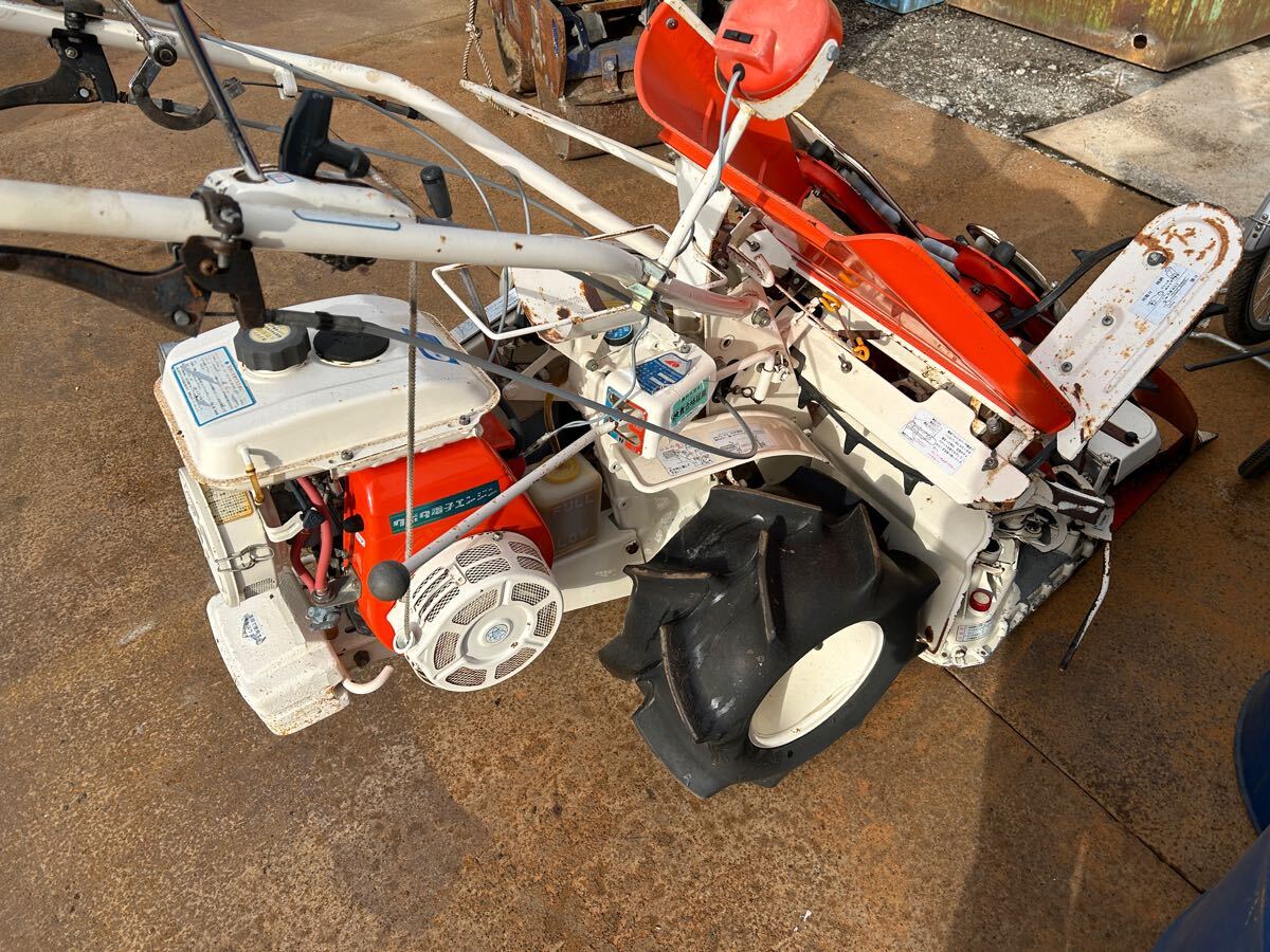 Yahoo!オークション - バインダー 実働品 クボタ HE50A 2条 動力刈取機...
