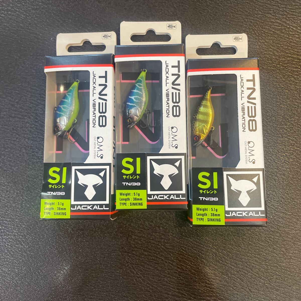 Yahoo!オークション - ジャッカル TN38 サイレント 新品 3個セット