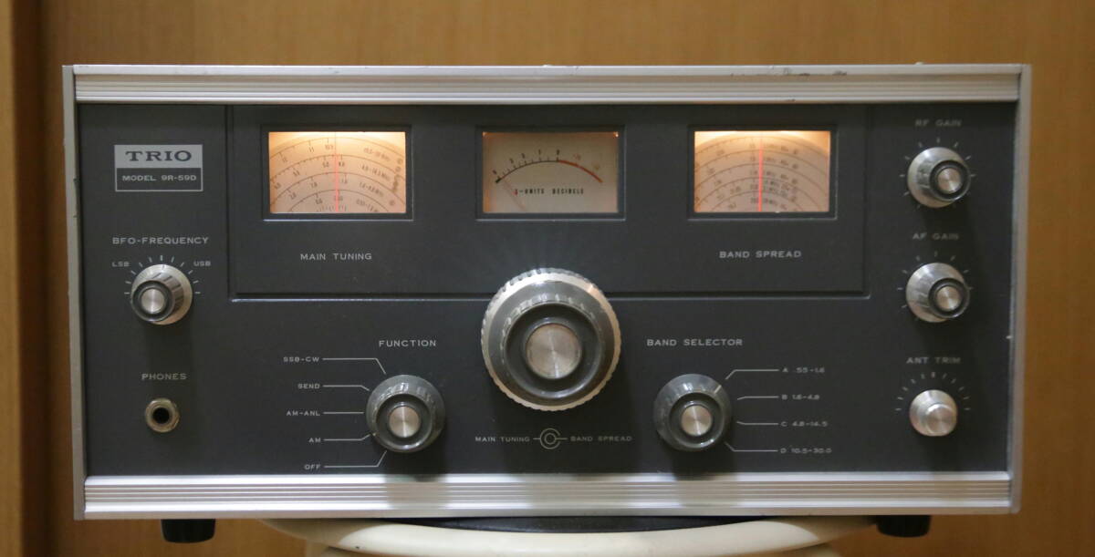 Yahoo!オークション - [24B25] TRIO 9R-59D(6) 通信型受信機 調整済み