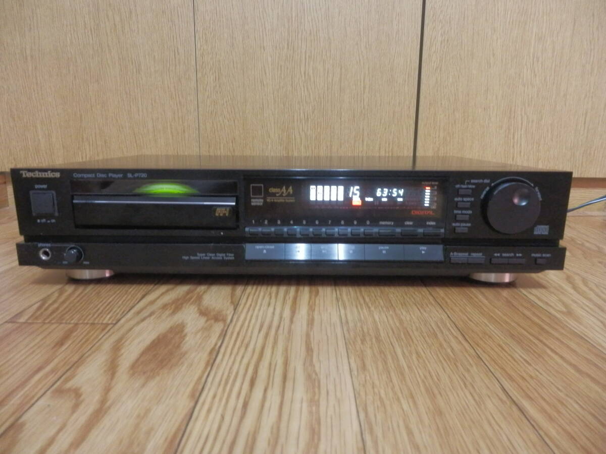 Yahoo!オークション - TECHNICS テクニクス SL-P720 classA4 CDプレー...