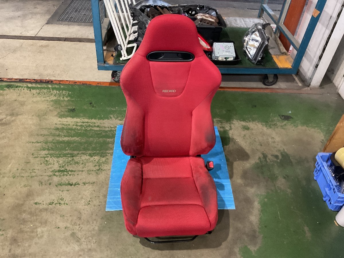 33 ホンダ純正 EP3 シビック シート 運転席 RECARO 赤 F8-301 116980(本体)｜売買されたオークション情報、yahooの商品情報をアーカイブ公開 - オークファン ...