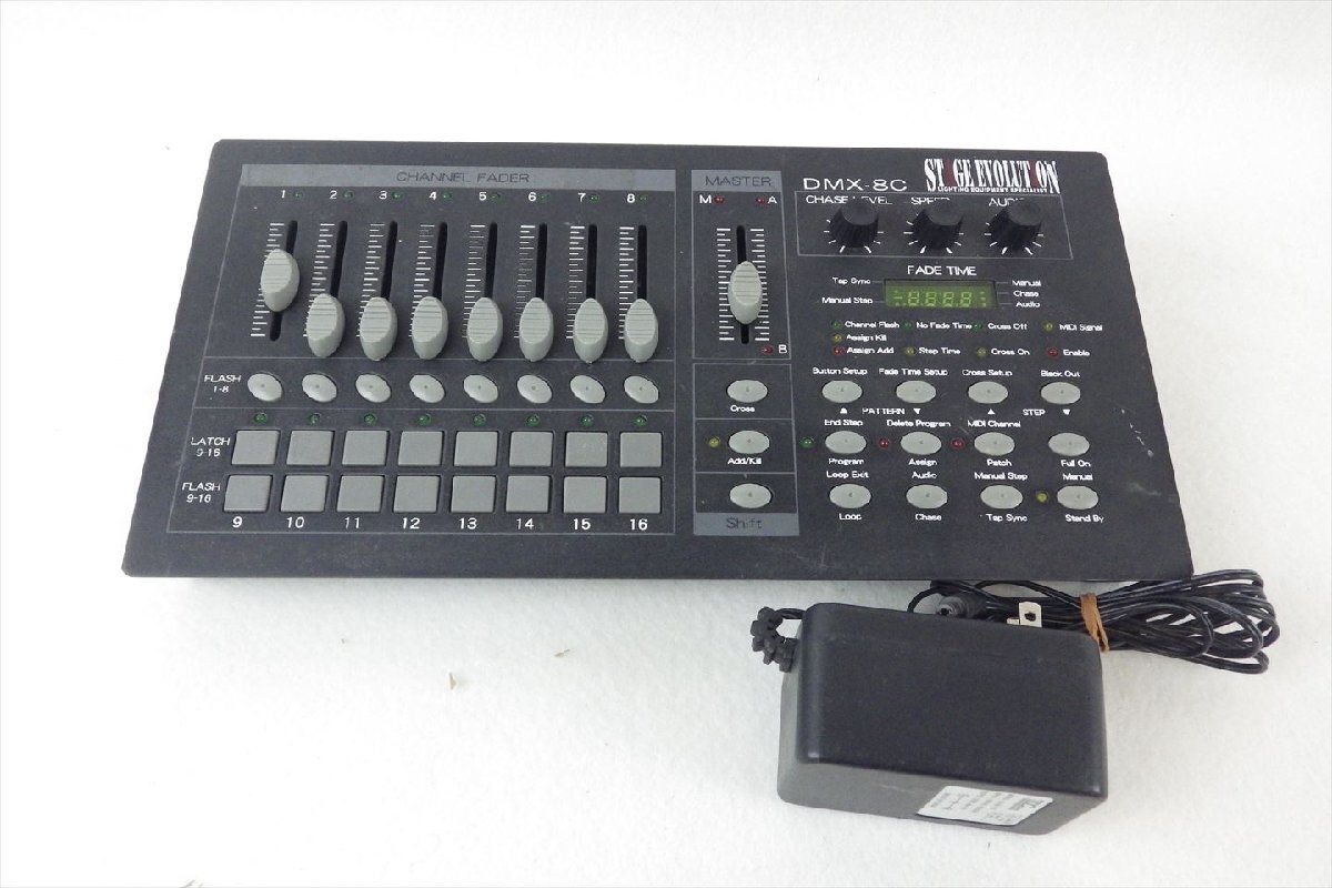 Yahoo!オークション - Stageevolution DMX-8C DMXコントローラー 中古...