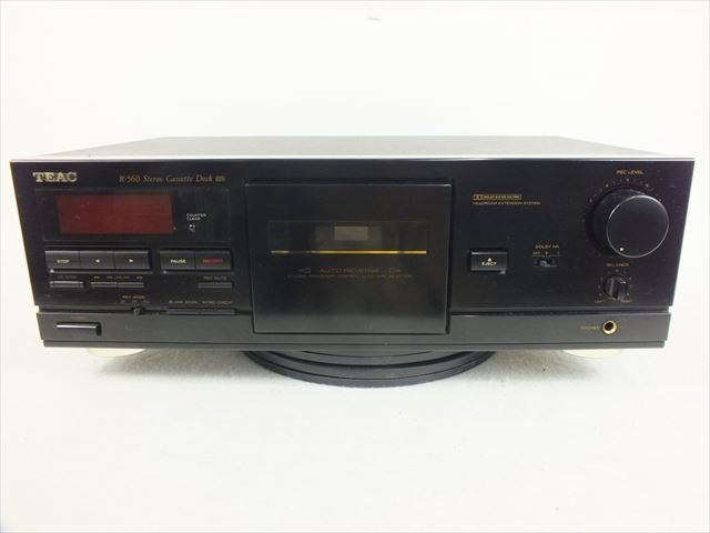 Yahoo!オークション - TEAC ティアック R-560 カセットデッキ 中古 現...